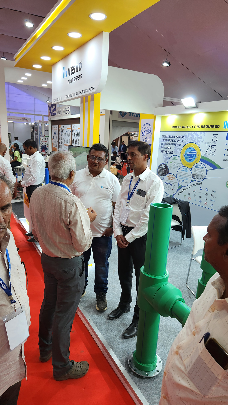 VESBO EXHIBITS IN GUJARAT INDIA | VESBO - Asia Pacific