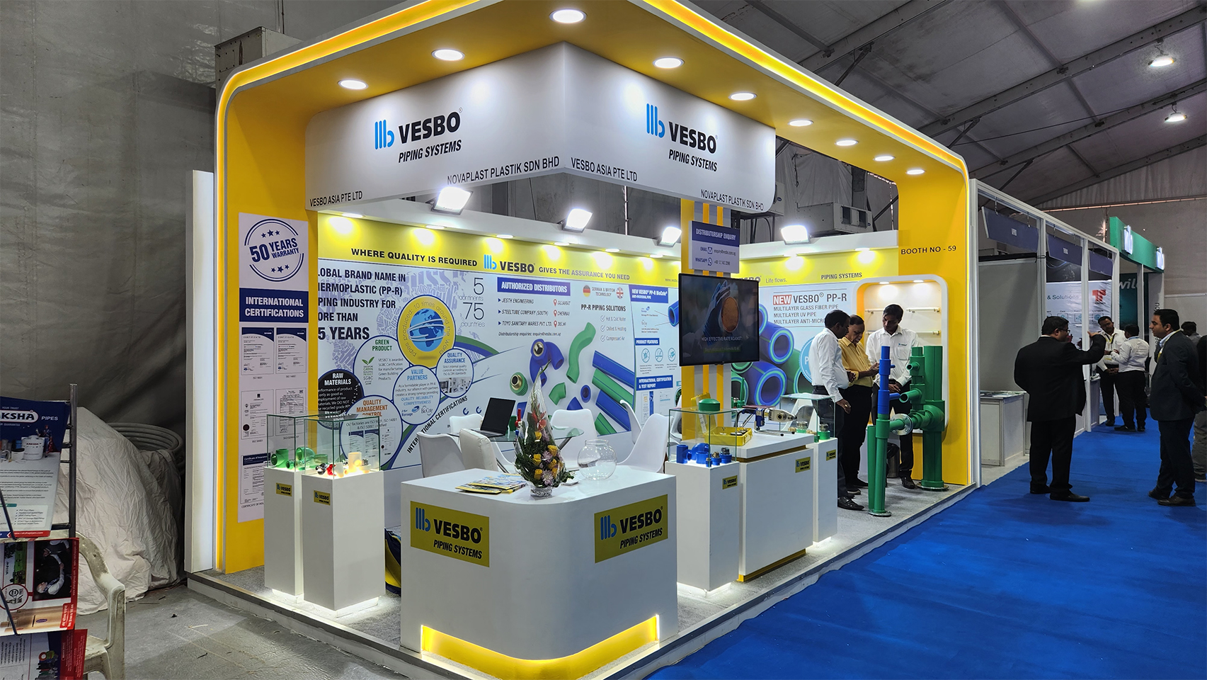 VESBO EXHIBITS IN 28th INDIAN PLUMBING CONFERENCE & EXHIBITION @ PUNE ...