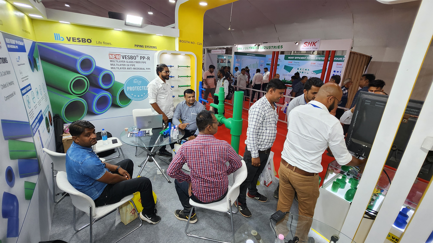 VESBO EXHIBITS IN GUJARAT INDIA | VESBO - Asia Pacific