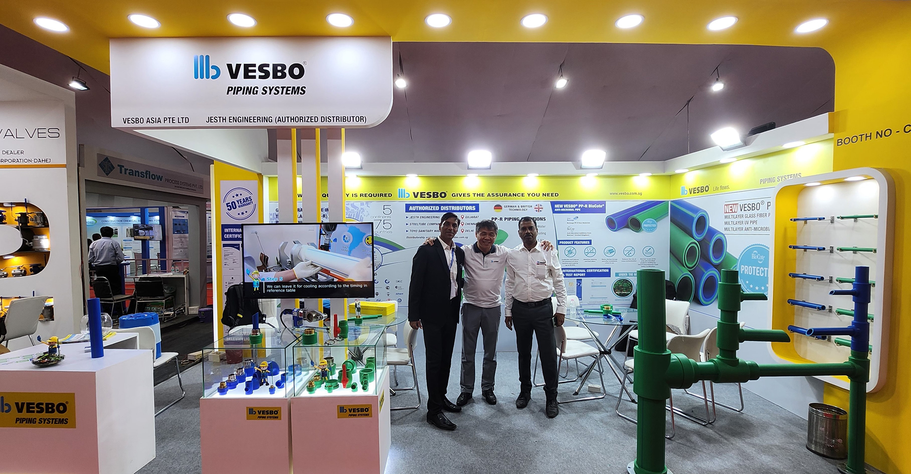 VESBO EXHIBITS IN GUJARAT INDIA | VESBO - Asia Pacific