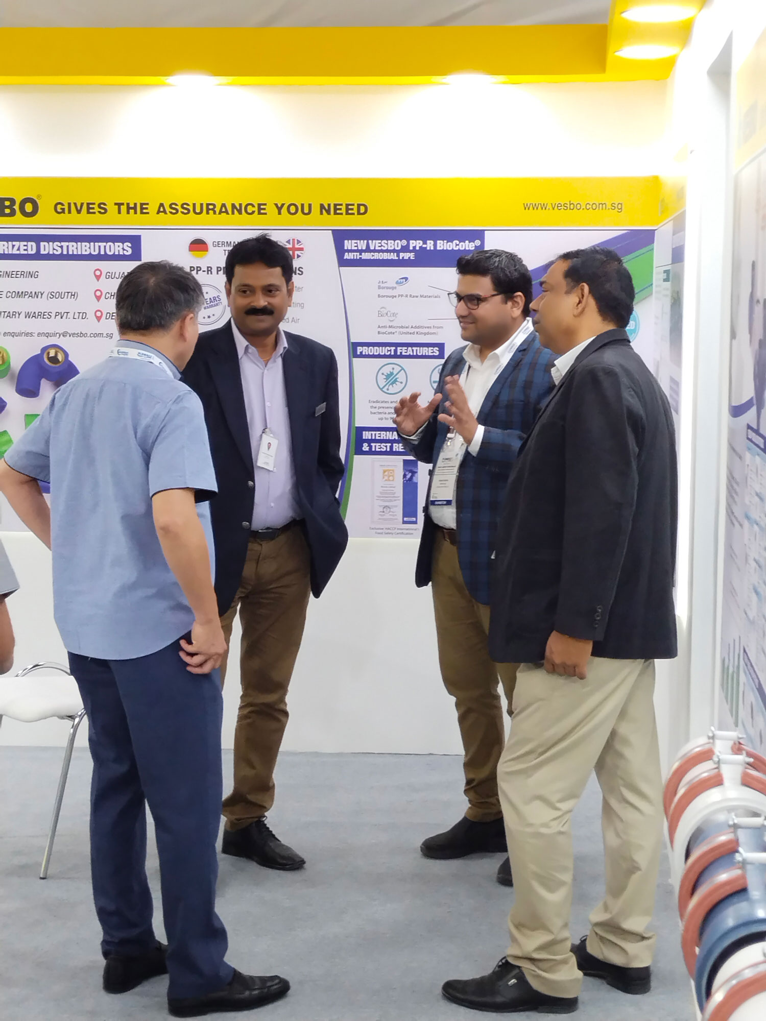 VESBO EXHIBITS IN PLUMBEX INDIA 2023 | VESBO - Asia Pacific